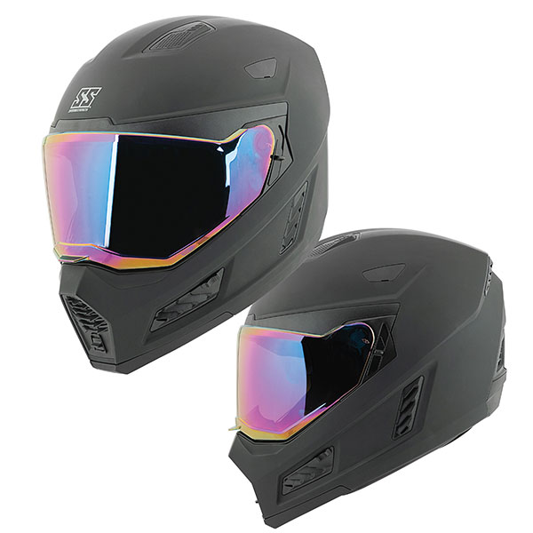 Speed and Strength SS1550 Solid Speed Full Face Helmet XL MATTE BLACK ...
