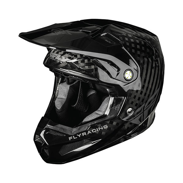 FLY RACING FORMULA CARBON MOTOCROSS HELMET SIZE SMALL CARBON/BLACK