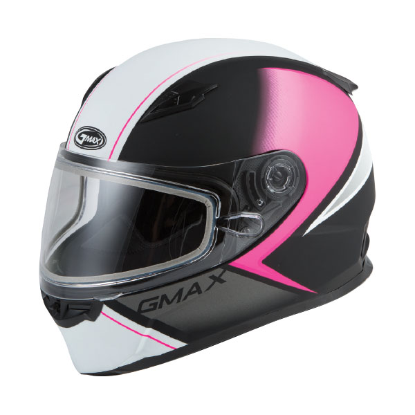 GMAX FF49 HAIL FULL FACE HELMET SMALL PINK ELECTRIC LENS - 494-9164E